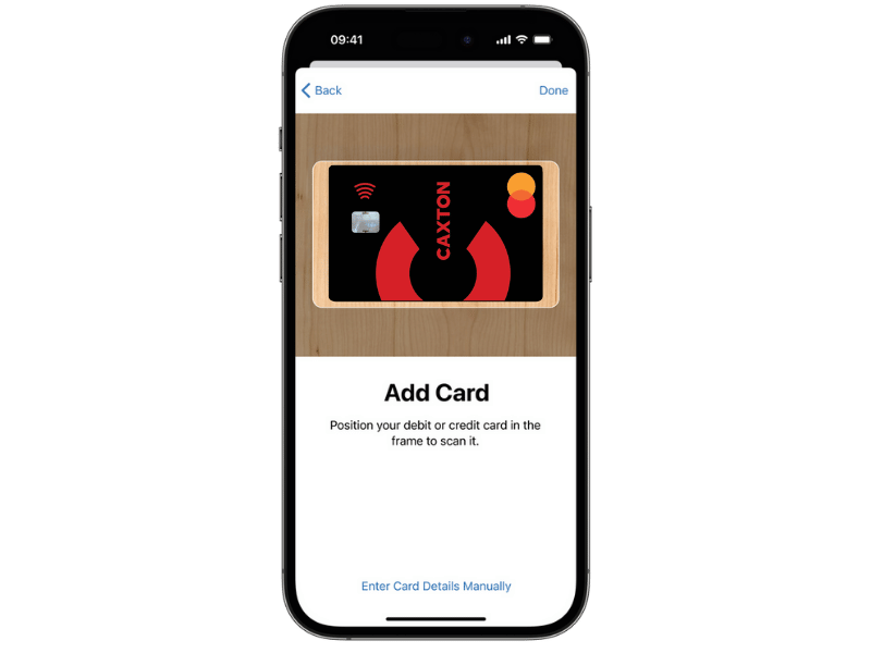 Caxton Card Pay With Apple Pay or Google Wallet