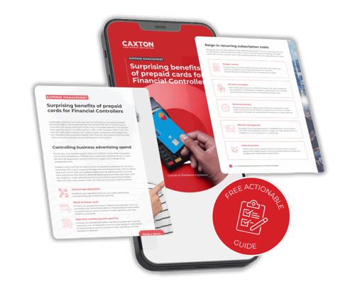 Caxton | Surprising benefits of prepaid cards for financial controllers